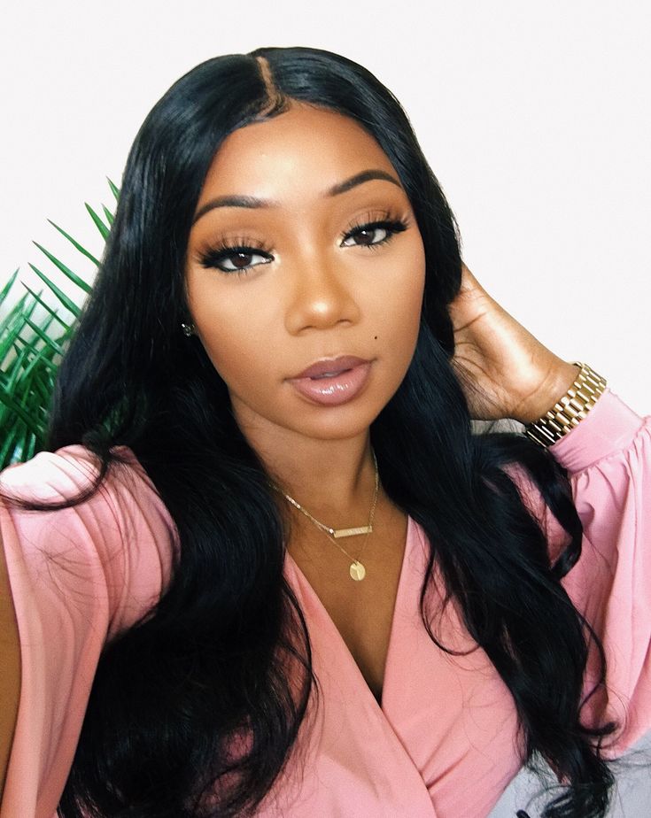 Vshow Hair Peruvian Body Wave Human Hair Lace Front Wigs Natural Black Front Lace Wigs Human