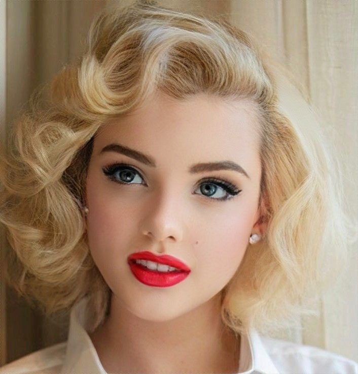 Pin By Aiko Yoshida On Retro Curls In 2024 Hollywood Hair Old