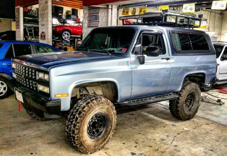 89 Chevy K5 5 7tbi Chevy K5 Blazer Monster Trucks