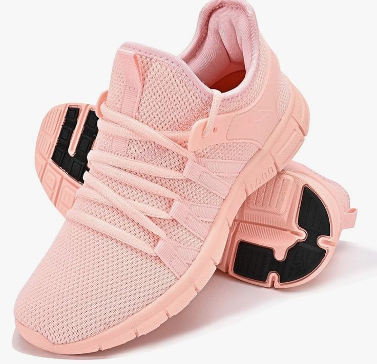 Inzcou Running Shoes Lightweight Tennis Shoes Non Slip Gym Workout Shoes Breathable Mesh Walking