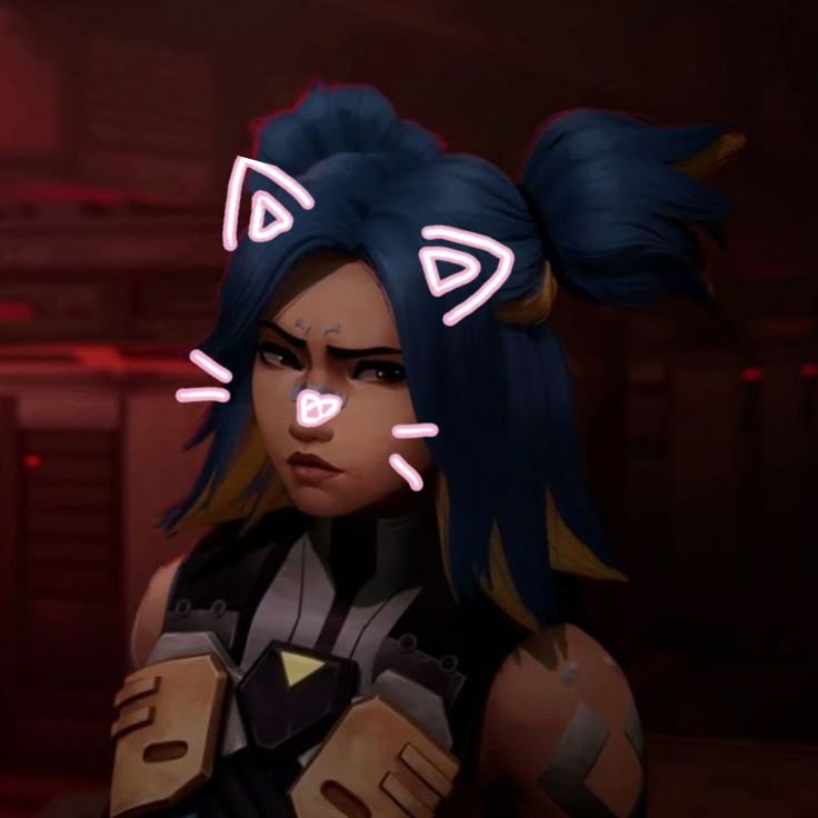 Reyna And Neon Matching Cat Ears 22 In 2024 Gaming Profile Pictures Best Anime Couples