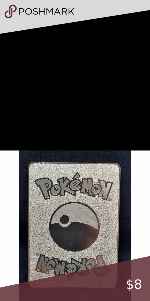 Bulbasaur Base Set 1st Edition Gold Metal Pokemon Card Pokemon Cards Bulbasaur Pokemon
