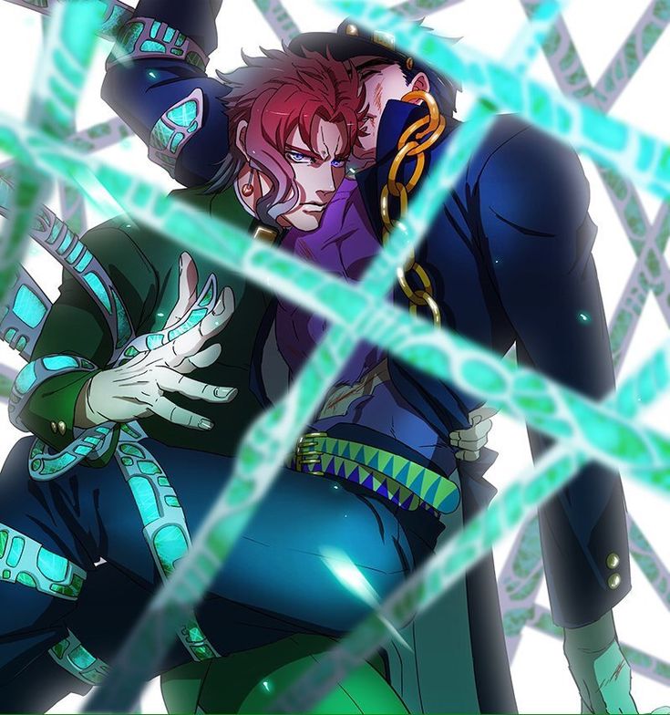 Jotaro X Kakyoin Vk Jojo Bizzare Adventure Jojos Bizarre Adventure Anime Jojo Anime