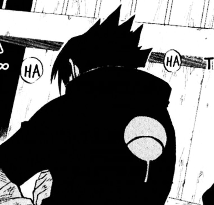 A Black And White Image Of A Person With An Anime Character On Its Back