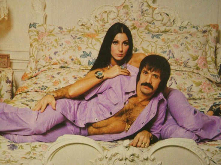 Sonny And Cher Making Matching Purple Work Rock And Roll She Song Vinyl Record Album