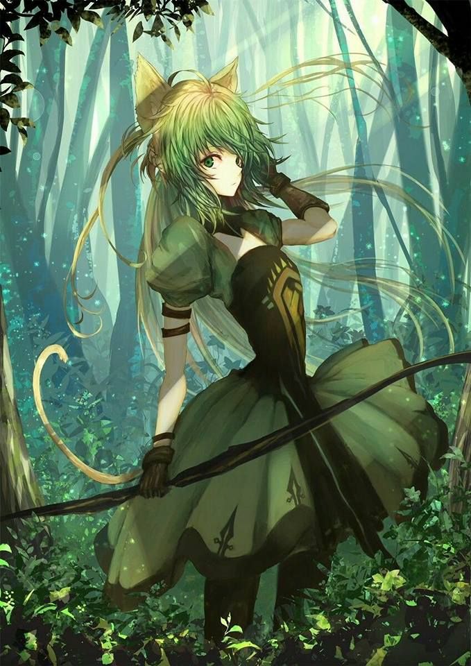 Anime Girl Elf Ears