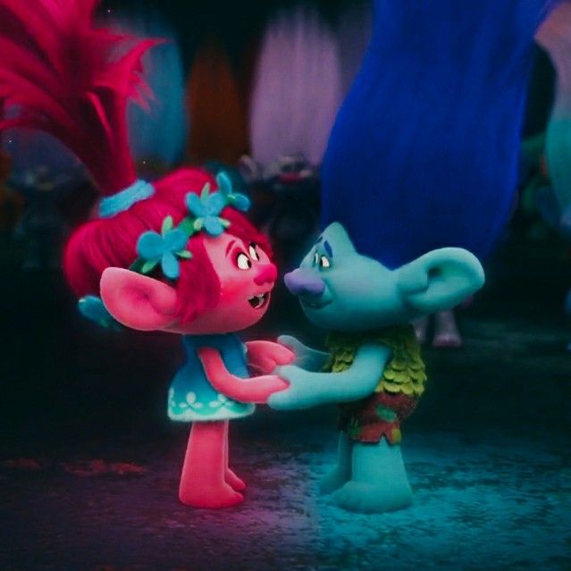 Trolls 2016 Poppy And Branch Branch Trolls Furry Couple