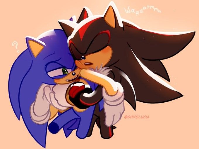 Twitter Lucia Ship Art🇦🇷 Sonic And Shadow Sonic X Shadow Fanart 3d Chalk Street Art