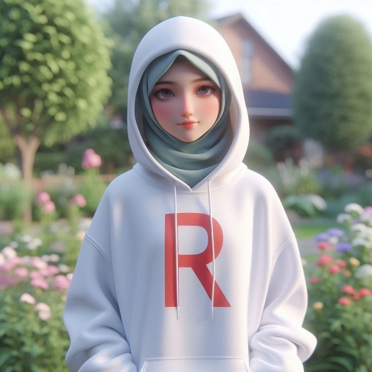 Pin By Radwa Abo El Ola On Hijab Girl 🩷 In 2024 Hijab Cartoon Girly