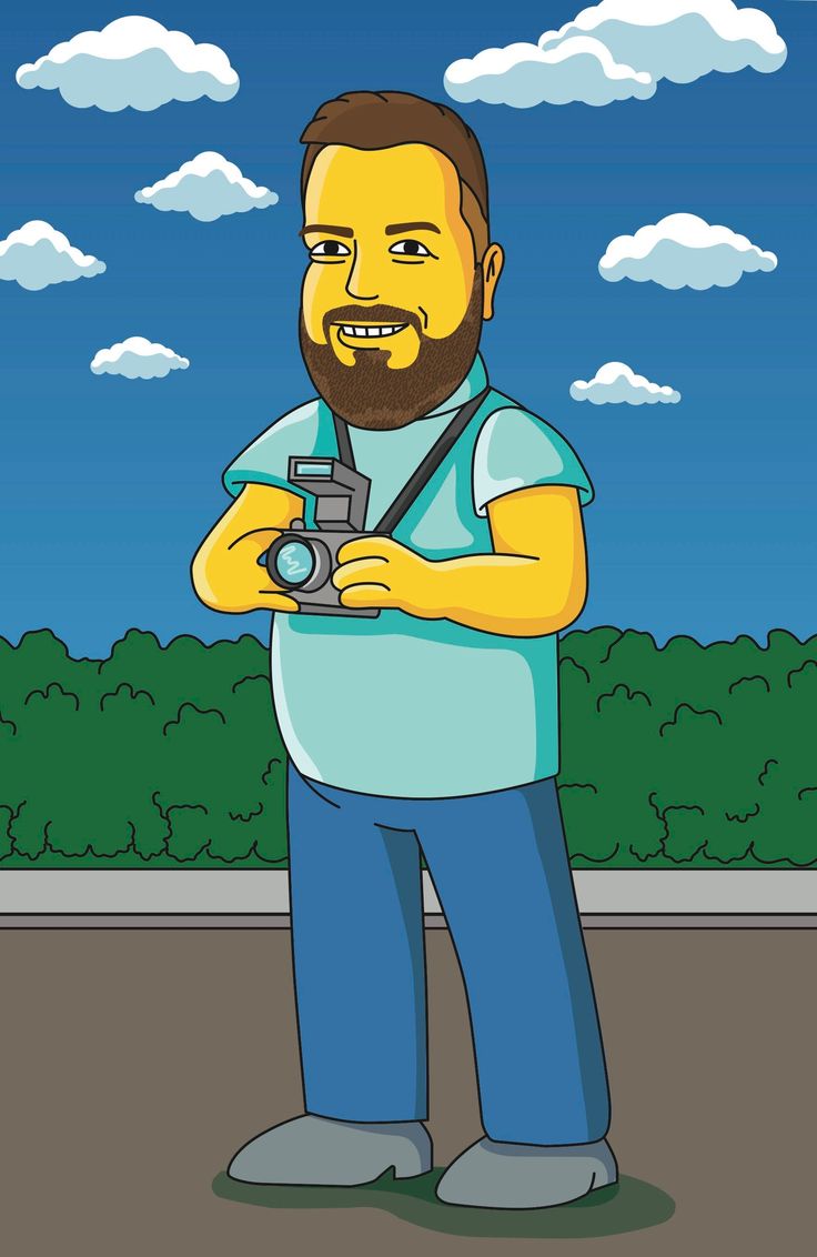 Yellow Cartoon Character Portrait Perfect Photographer T