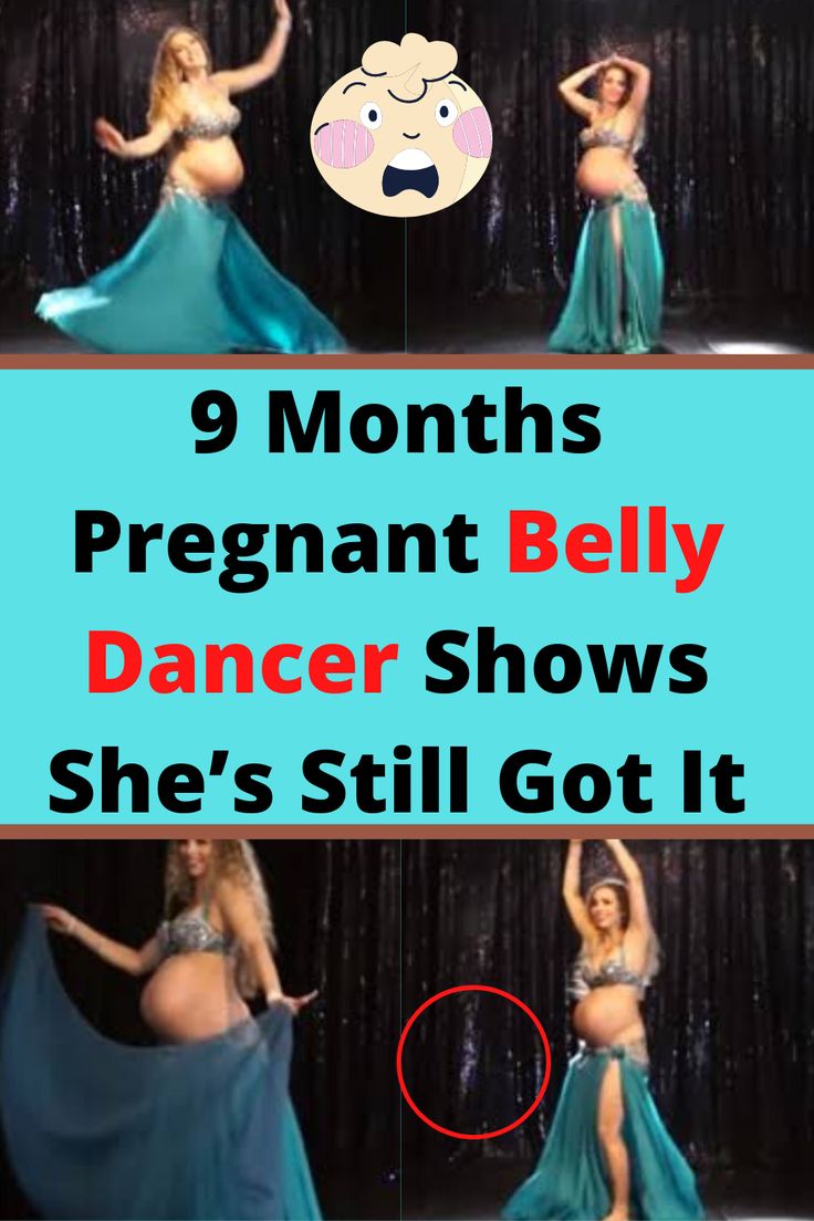 At 9 Months Pregnant Belly Dancer Shows Shes Still Got It When She