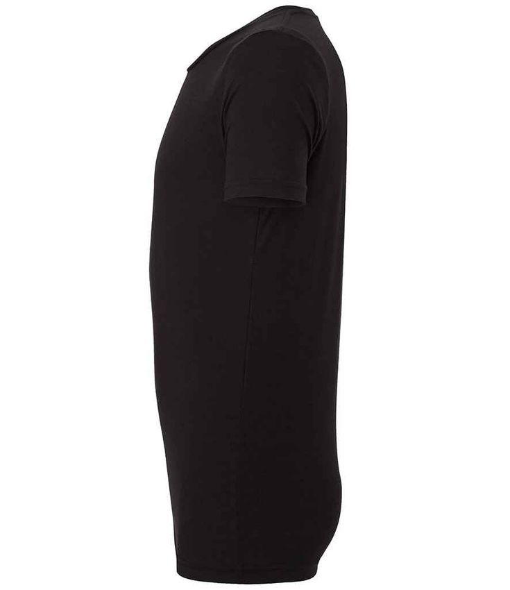 Canvas Unisex Tri Blend T Shirt Solid Black Tri Blend S Solid
