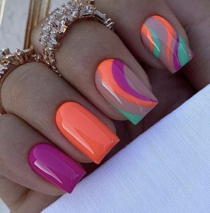 Summer Nails 2023 Color Trends Summer Nails 2023 In 2023 Short