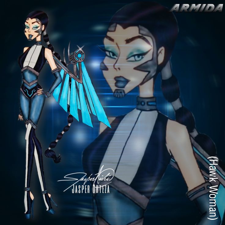 Armida Hawk Woman 🐦 Fashion Art By Jaspersendou Jasperorteza Fashion Art Fashion