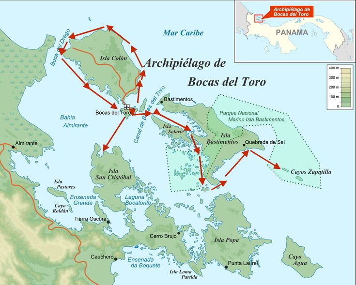 bocas_del_toro_archipelago_map Consejos de un viajero | Bocas del toro ... bocas_del_toro_archipelago_map Consejos de un viajero | Bocas del toro ...