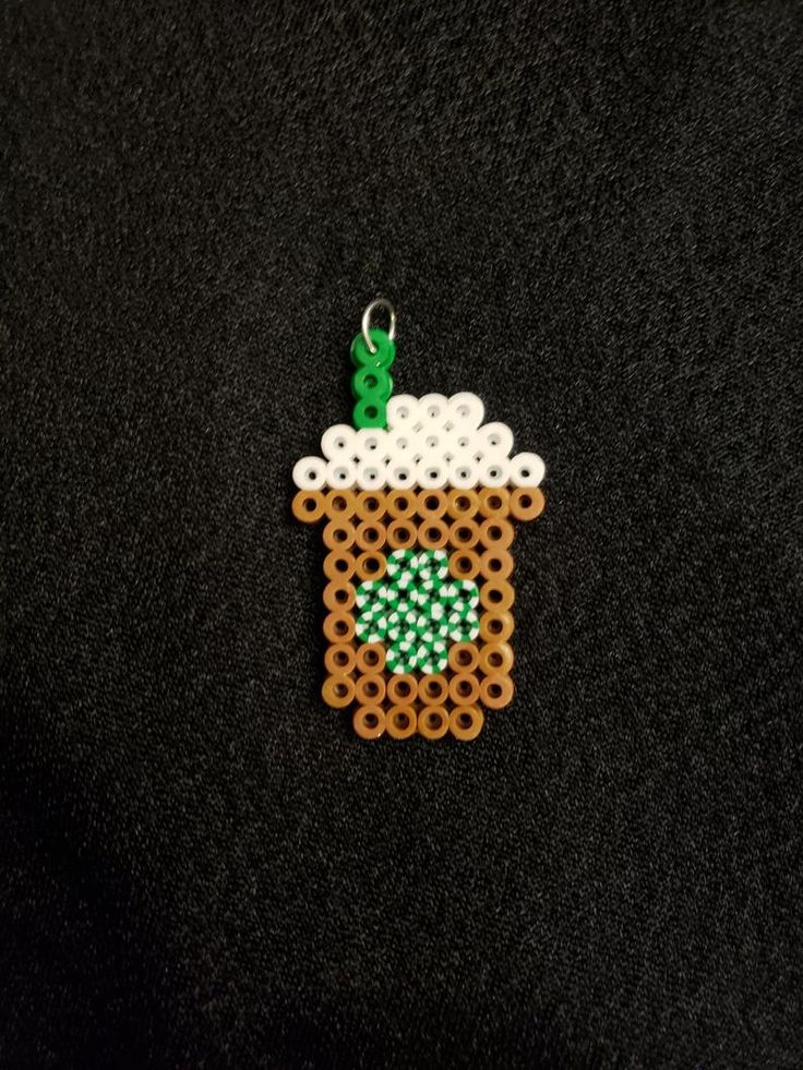 Starbucks Coffee Drinks Etsy Diy Perler Beads Easy Perler Bead Patterns Hama Beads Design