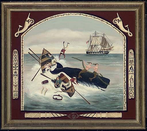 Sold at Auction: Ralph Cahoon, The Perils of Whaling | Mermaid art ... Sold at Auction: Ralph Cahoon, The Perils of Whaling | Mermaid art ...