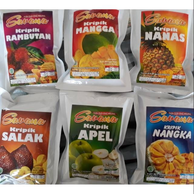 Keripik Buah Khas Malang Makanan Buah Malang
