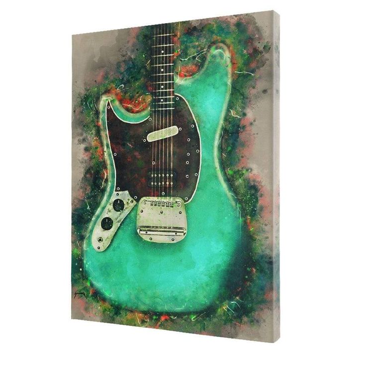 Kurt Cobain's Guitar - Abraham Szomor | Cute canvas paintings, Framed ... Kurt Cobain's Guitar - Abraham Szomor | Cute canvas paintings, Framed ...