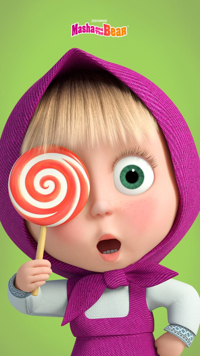 Masha And The Bear Hd Wallpapers 👧🐻 Deko Bär