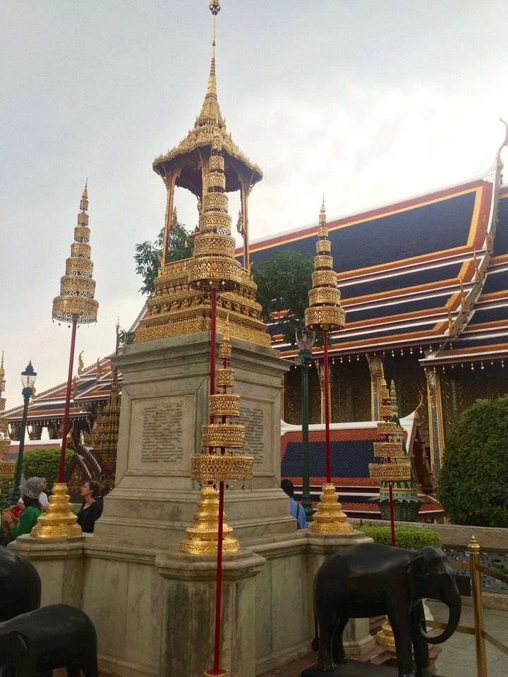 Grand Palace em Bangkok, Tailândia Grand Palace em Bangkok, Tailândia