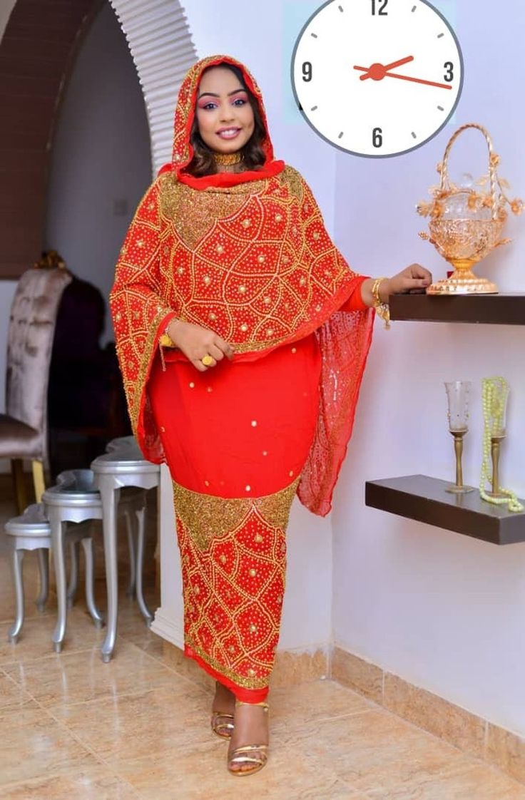Sudanese Thoub Sudanese Wedding Saree Dress African Dress Very Etsy Uk In 2023 Beautiful