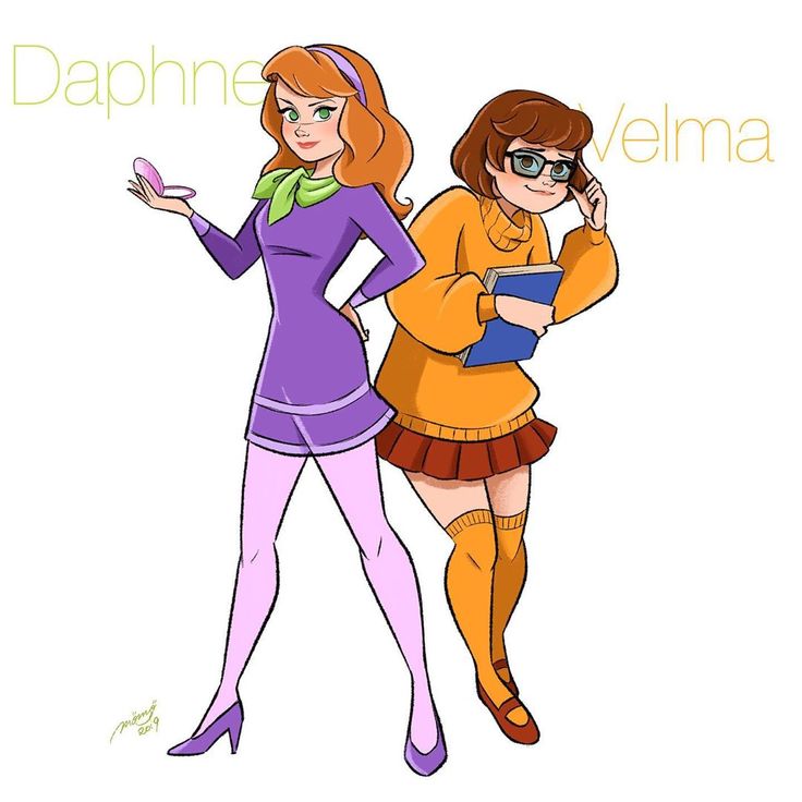 Momona On Instagram Scooby Doooooooo👻🐕 Daphne And Velma Daphnevelmascoobydoodrawing