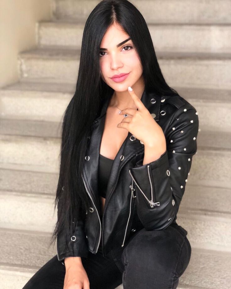 Pin By Stellen Nuñez On Stephany González Fashion Style Leather Jacket