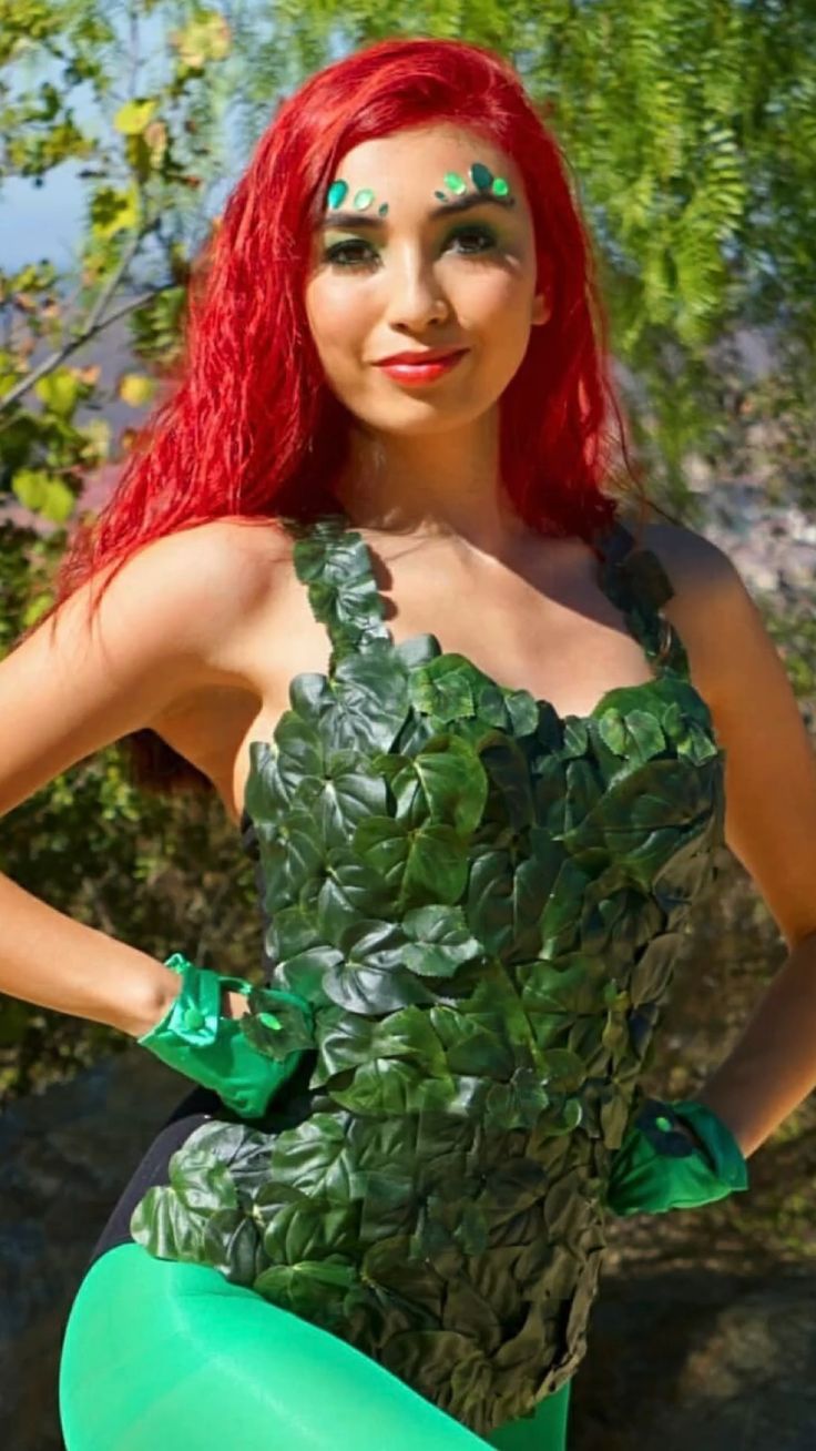 Poison Ivy Halloween Inspo Halloween Costumes Poison Ivy Character Wonder Woman