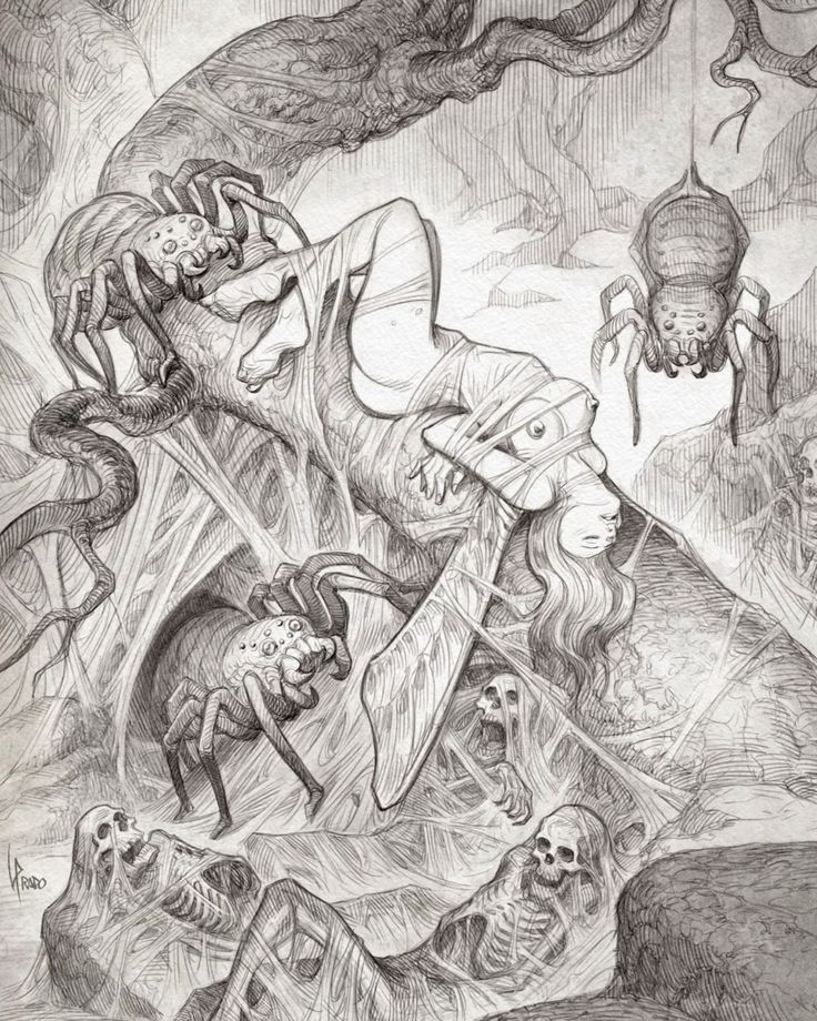 Pin By Valhallahart On Illustrations Drawings Dark Art Illustrations