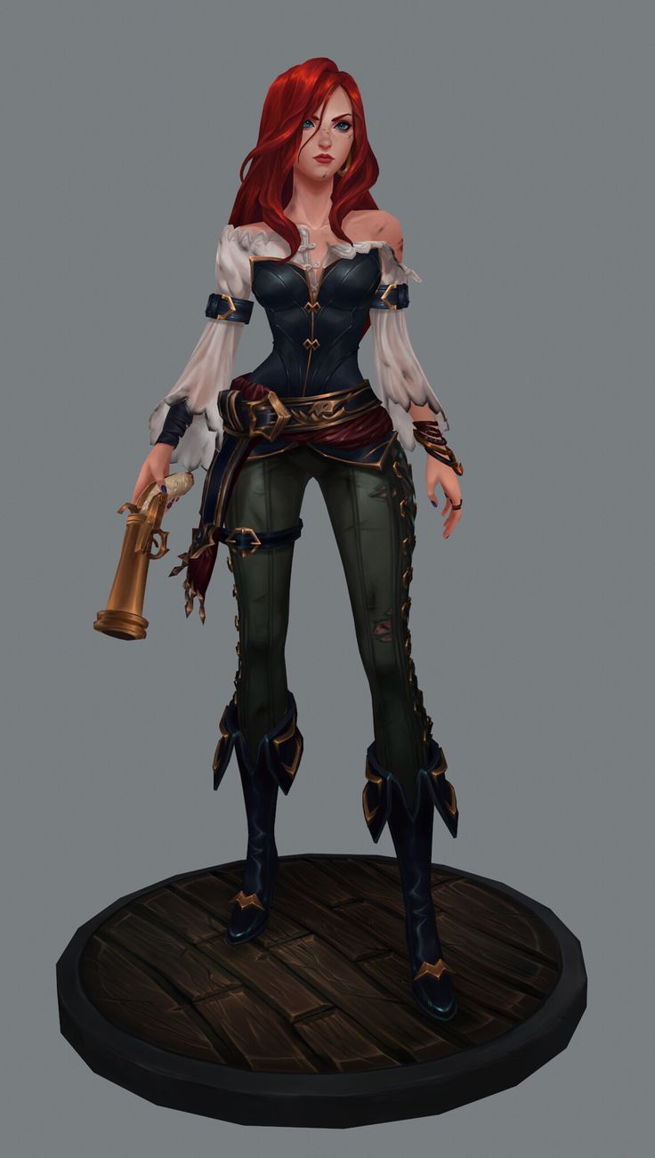 Artstation Miss Fortune Fanart Annie Kwon Miss Fortune Pirate Woman Champions League Of