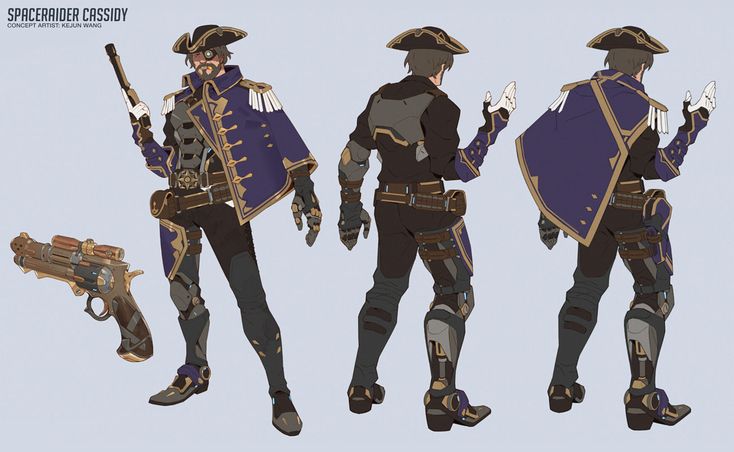 Space Raider Cassidy Skin Concept Art Overwatch 2 Art Gallery