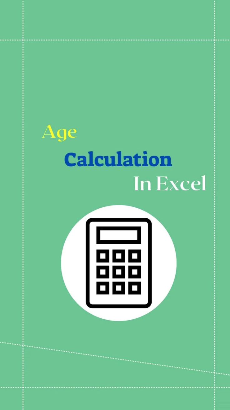 Age Calculation In Excel đź’«đź’« Excel Excelformulas Exceltips Exceltricks Exceltraining