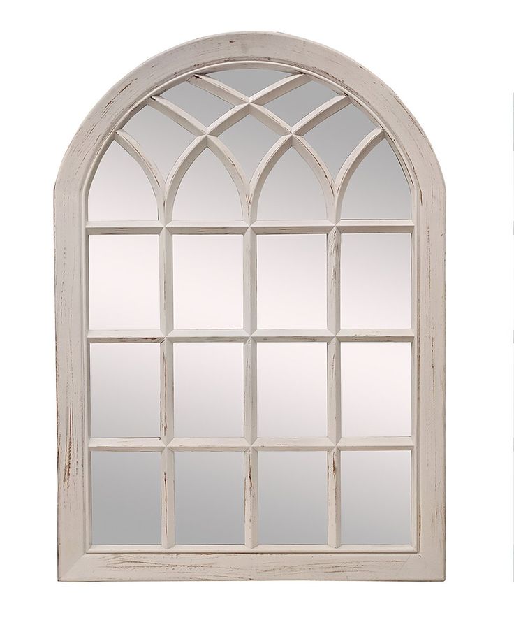 Jt Rose 20 White Square Panel Windowpane Mirror Windowpane Mirror Mirror Wall