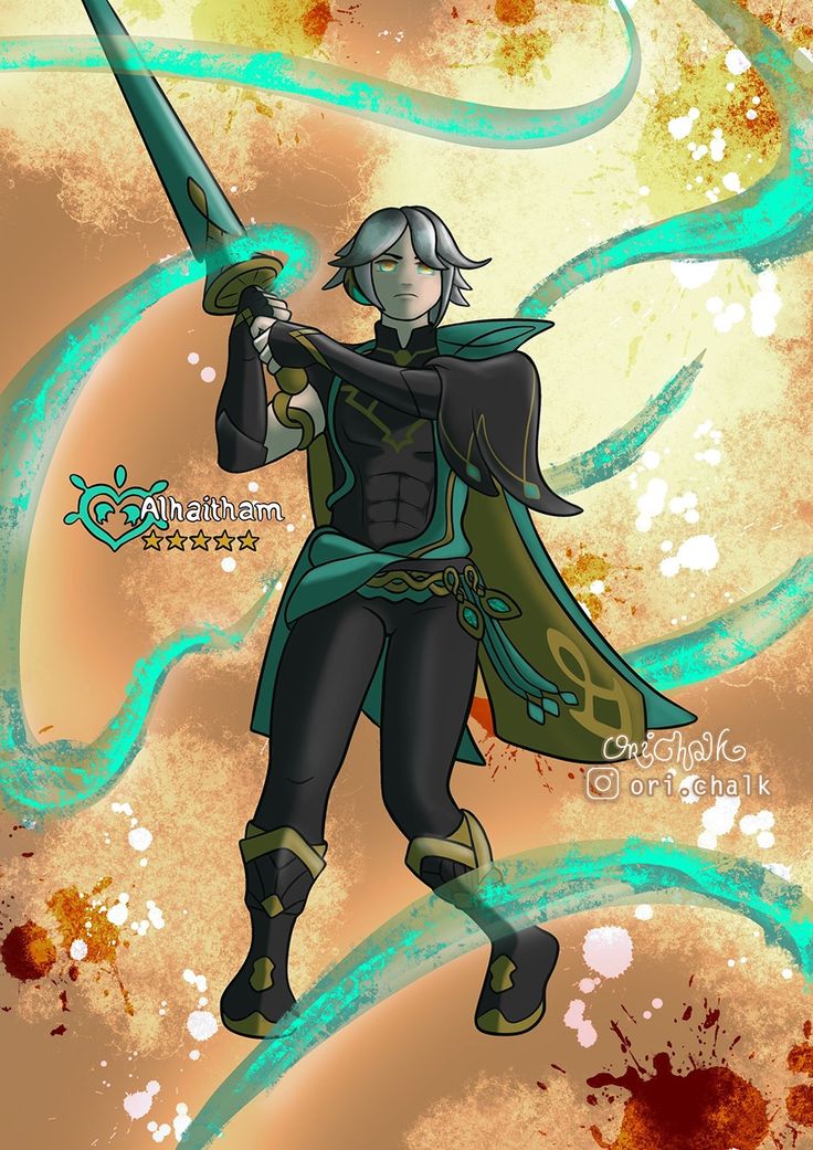 Alhaitham Fanart Genshin Impact En 2023
