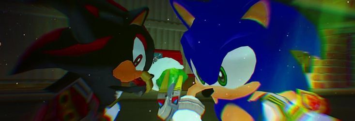 Sonic And Shadow Banner Sonic And Shadow Sonic Sonic Pc