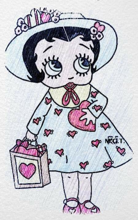 Pin By Otilia Farmer On All About Betty Boop Betty Boop Snoopy Character