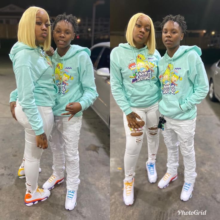 Pin Heyitstati01🦋 Matching Outfits Cute Outfits Graphic Sweatshirt