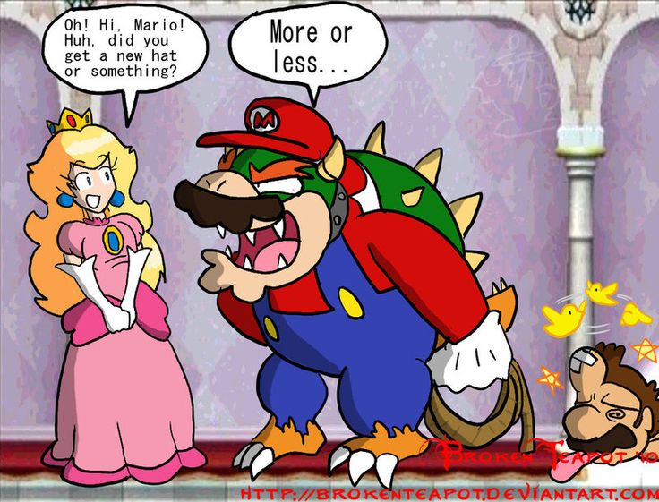 Bowsers Greatest Plan Ever By Brokenteapot On Deviantart Bowser Mario Comics Super Mario Art