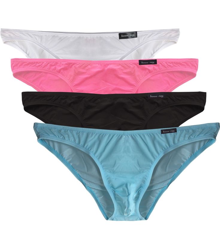 Winday Men Briefs Breathable Ice Silk Triangle Bikinis And Briefs D318