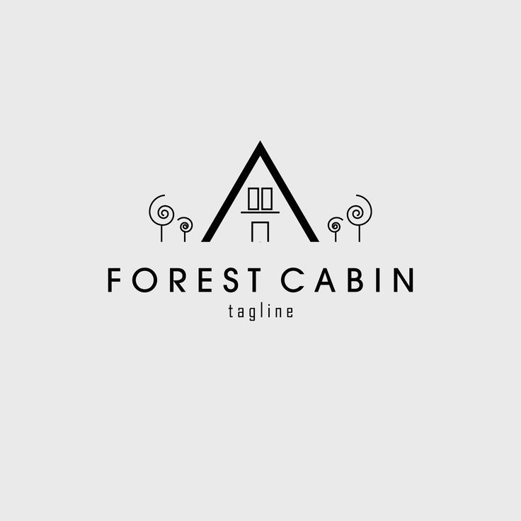 forest cabin logo vector illustration design for use brand company identity forest cabin logo vector illustration design for use brand company identity