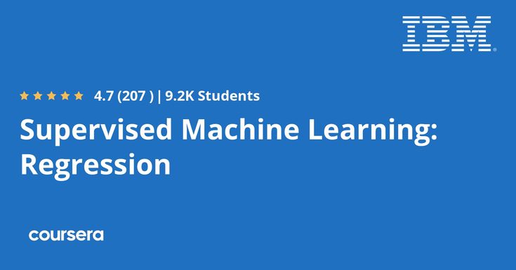 Supervised Machine Learning: Regression | Coursera Supervised Machine Learning: Regression | Coursera
