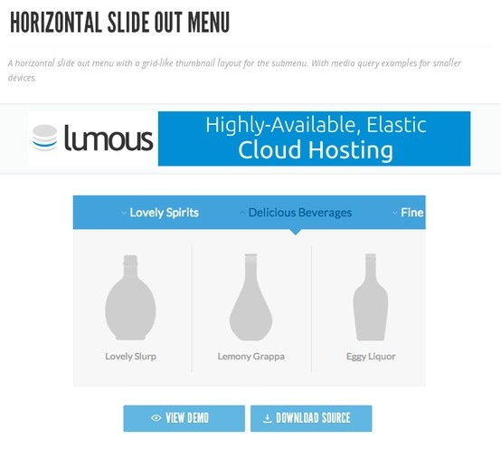 Horizontal Slide Out Menu - Blueprints Horizontal Slide Out Menu - Blueprints