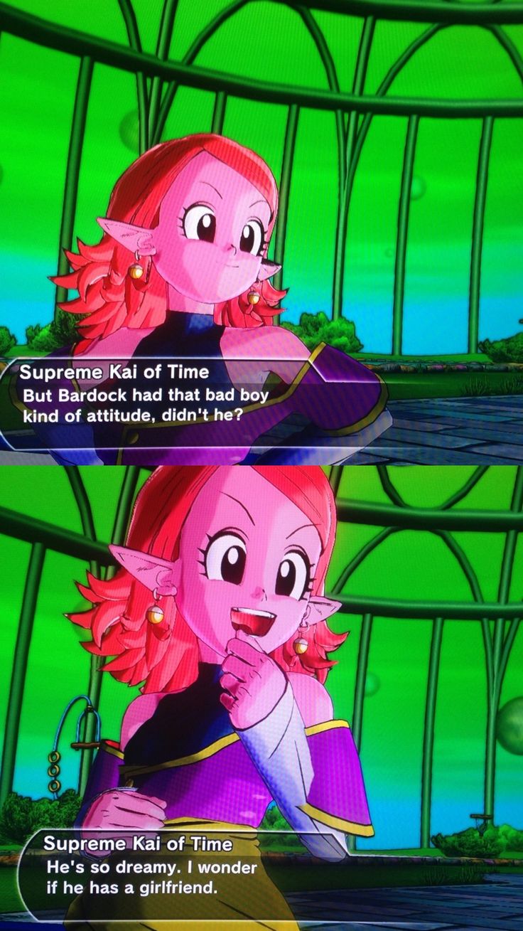 The Supreme Kai Of Time Chronoa Anime Dragon Ball Goku Black