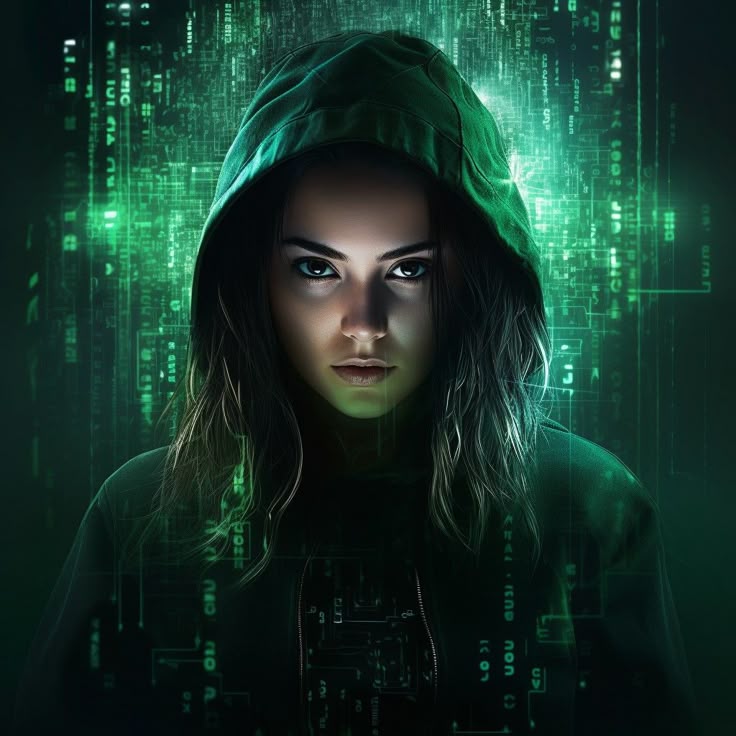 Hacker Girl And Coder Logos Hacker Girl Business Analyst Story Characters Coder Anime Neko