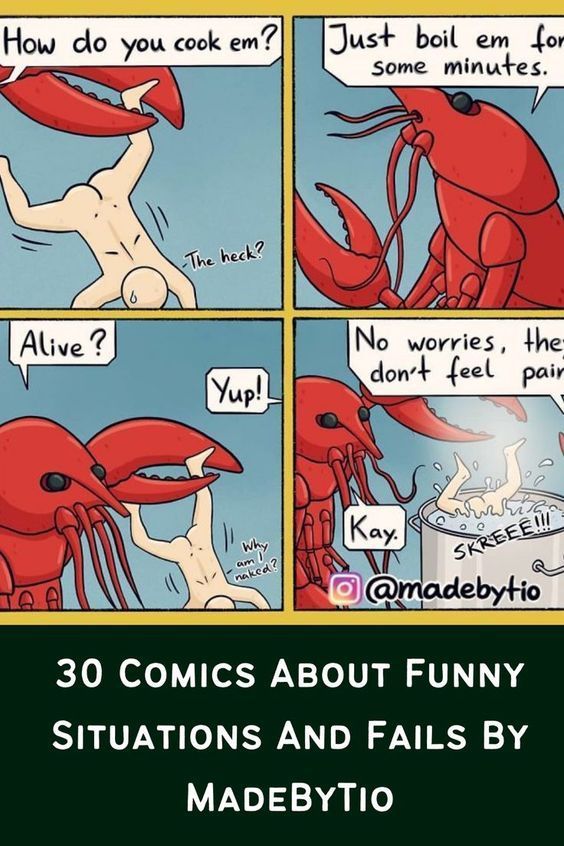 30 Comics About Funny Situations And Fails By Madebytio Comics Funny Comics Funny Comic Strips