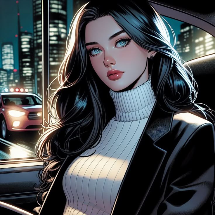 Tιƚαɳια ☆ Adlı Kullanıcının Black Hair Angelic Face And Devil Eyes 🖤