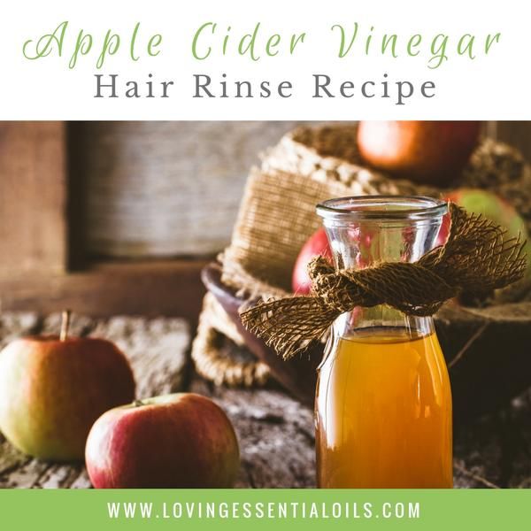 Apple Cider Vinegar Hair Rinse With Lavender And Rosemary Apple Cider