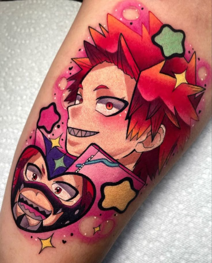 Kirishima Tattoo Cute Tattoos Funky Tattoos Creative Tattoos