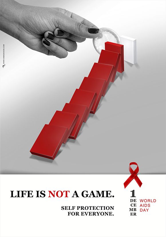 World Aids Day Poster Design By Vasilis Magoulas Aka Vamadesign